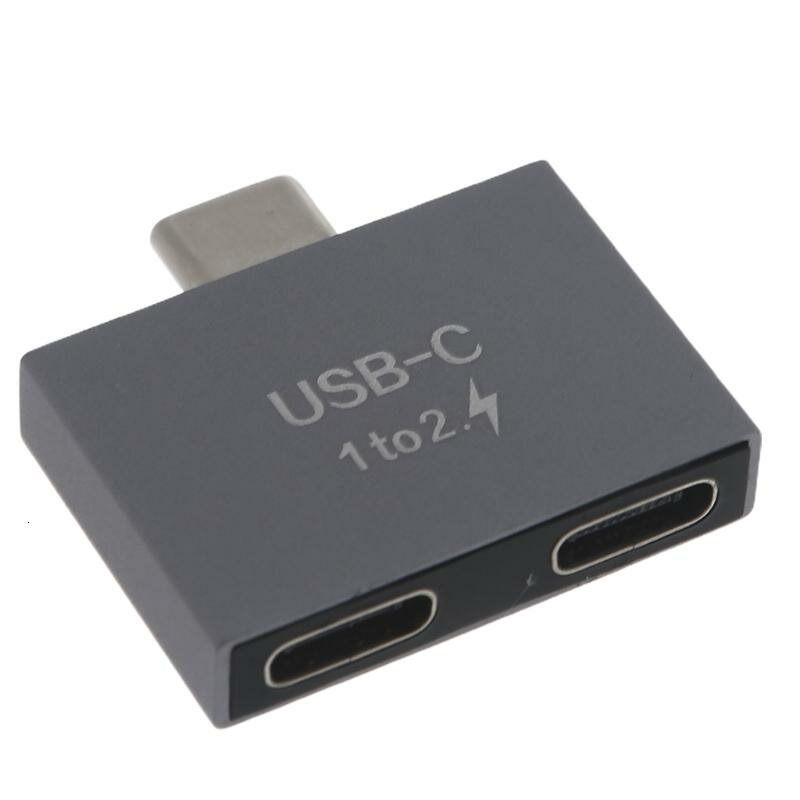 Разветвитель USB-C (мужской) на два USB-C (женских)