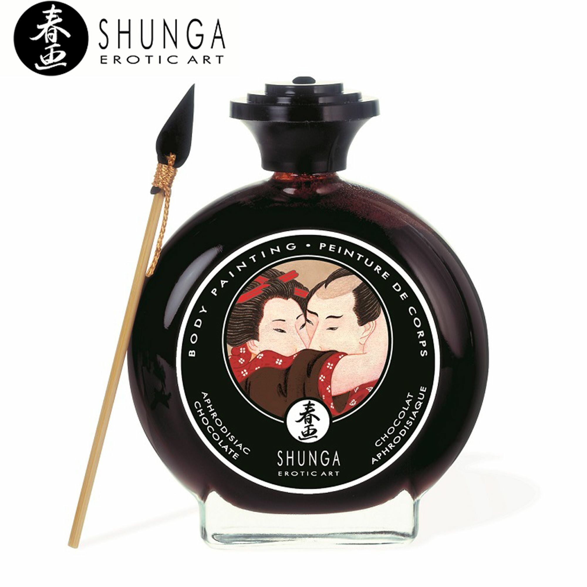SHUNGA Декоративная крем-краска для тела SHUNGA Афродизия, Шоколад 100 мл.