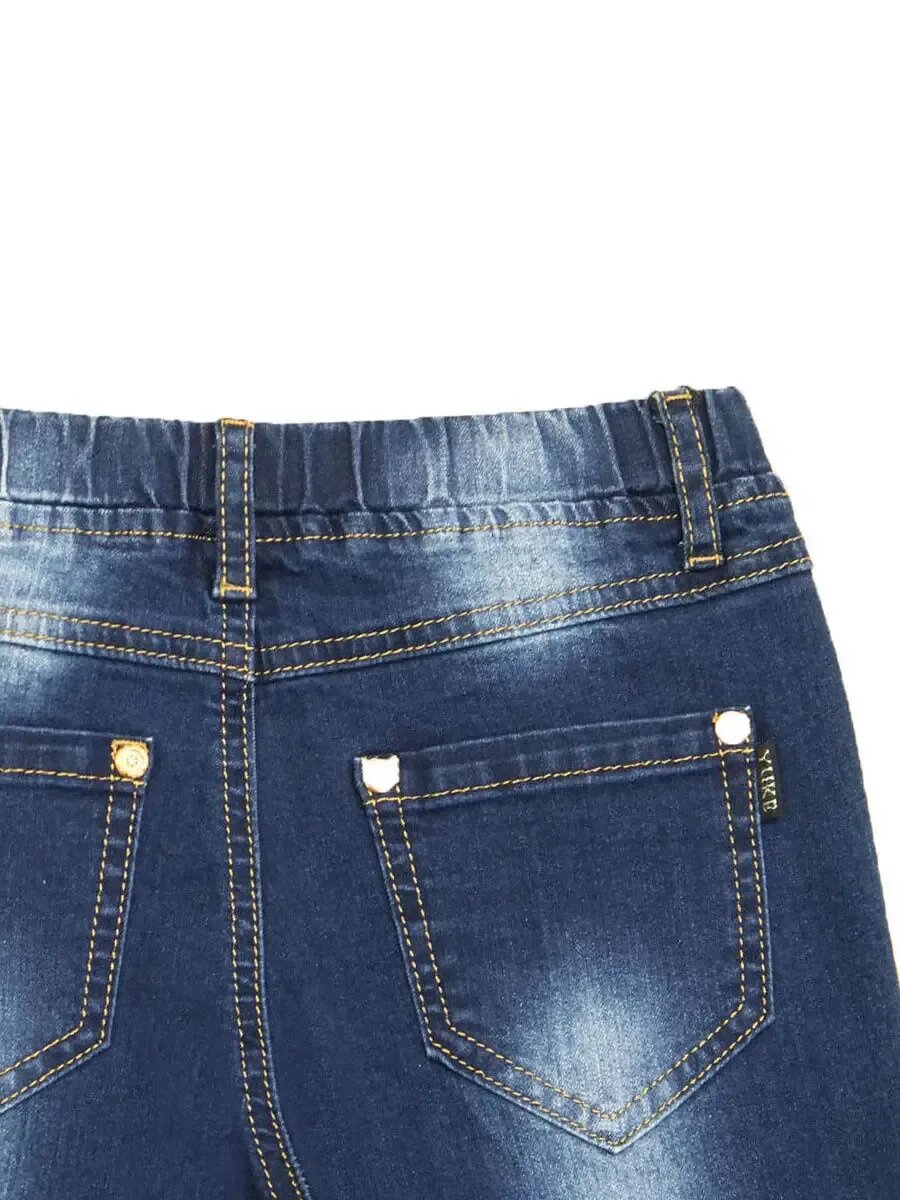 Джинсы Yuke jeans Базовая коллекция, размер 17/110, синий — фото 1