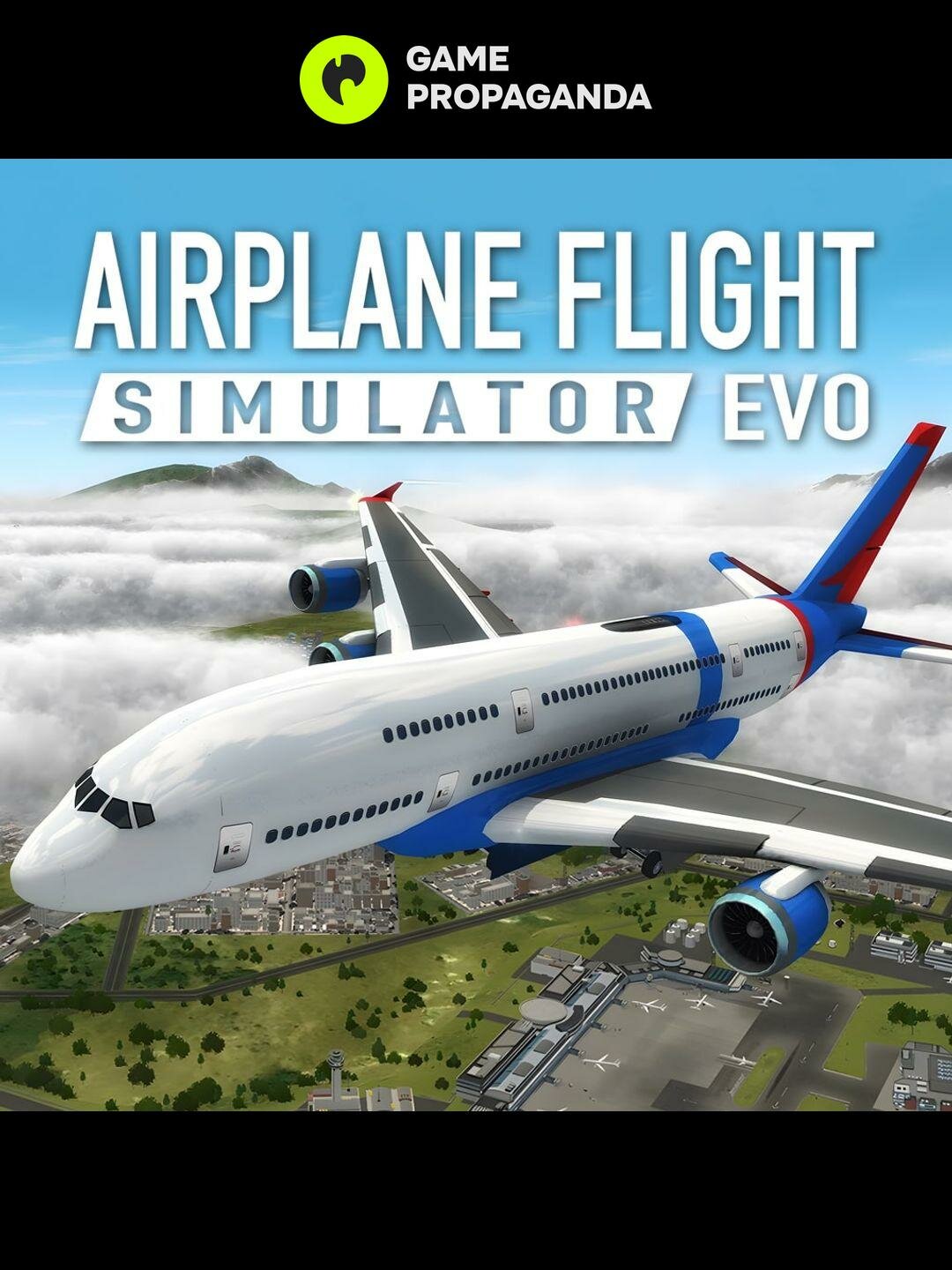 Игра Airplane Flight Simulator : EVO PS4, PS5 + 51 TRY на баланс PSN. Турция. Цифровая версия