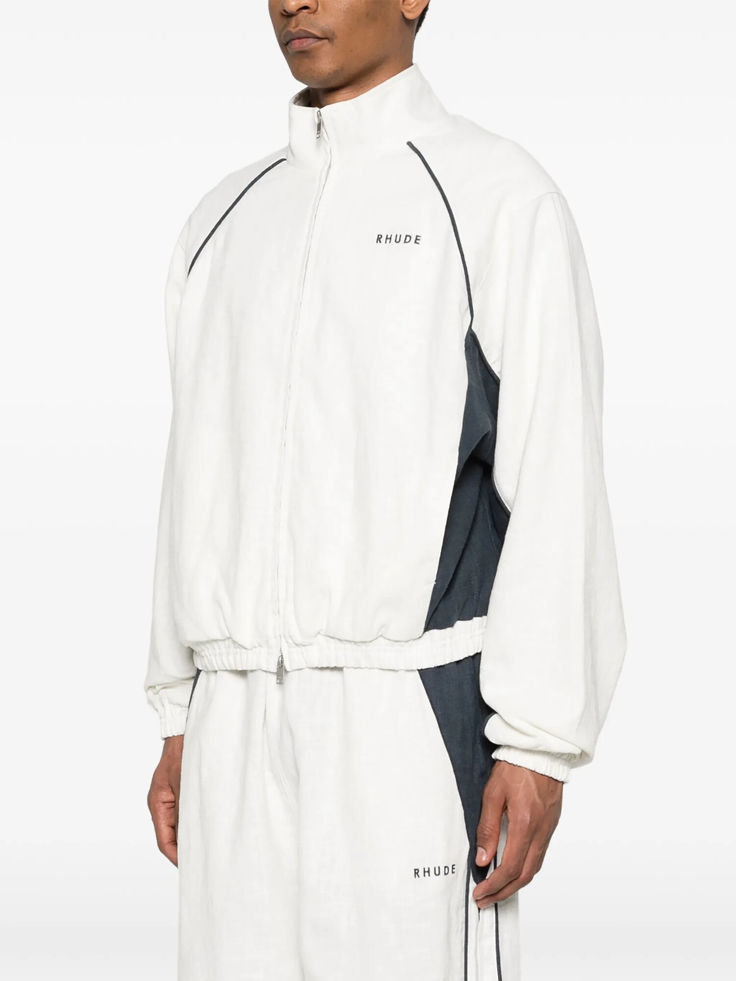 Толстовка Rhude Ramona, размер 50, , бежевый/белый — фото 1