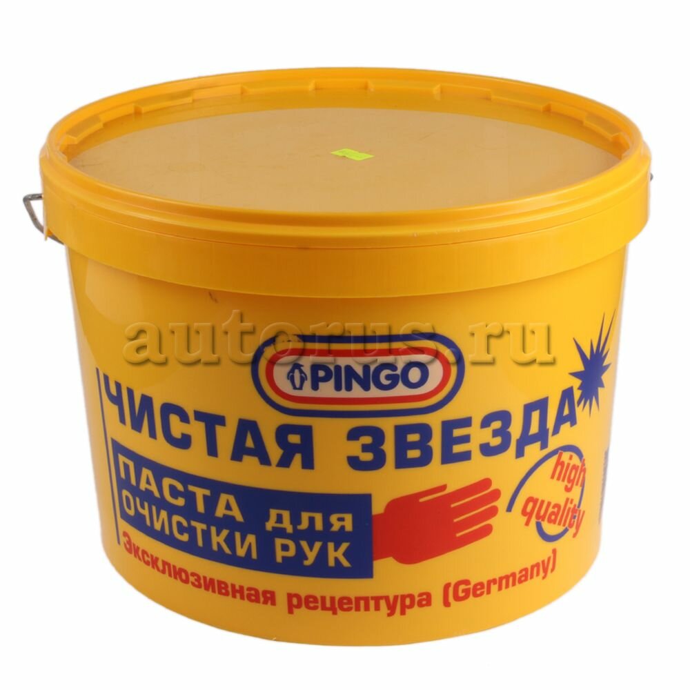 Очиститель рук, паста, ведро 11 л "Чистая звезда" PINGO 85010-0 PINGO 85010-0