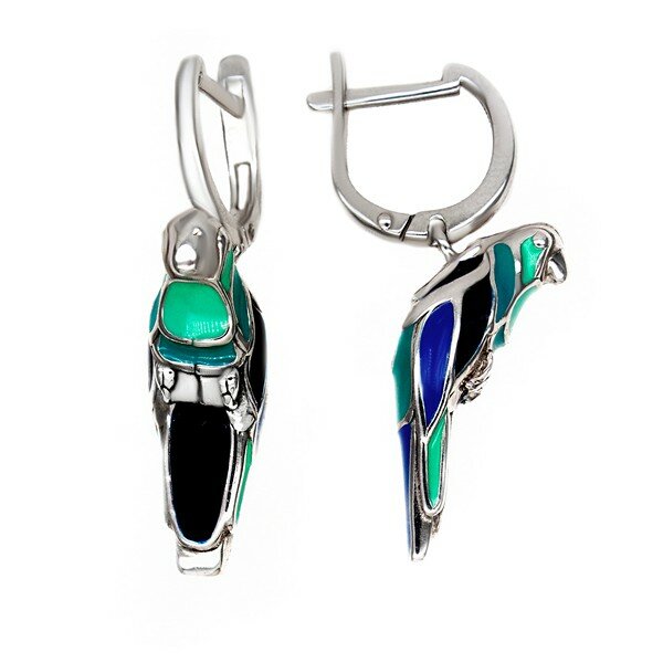 Серьги, серебро, 925 проба