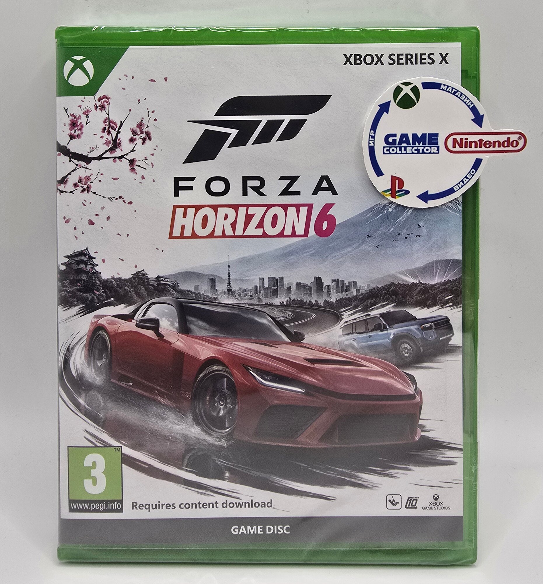 Игра Forza Horizon 6 для Xbox Series X на диске на русском языке.