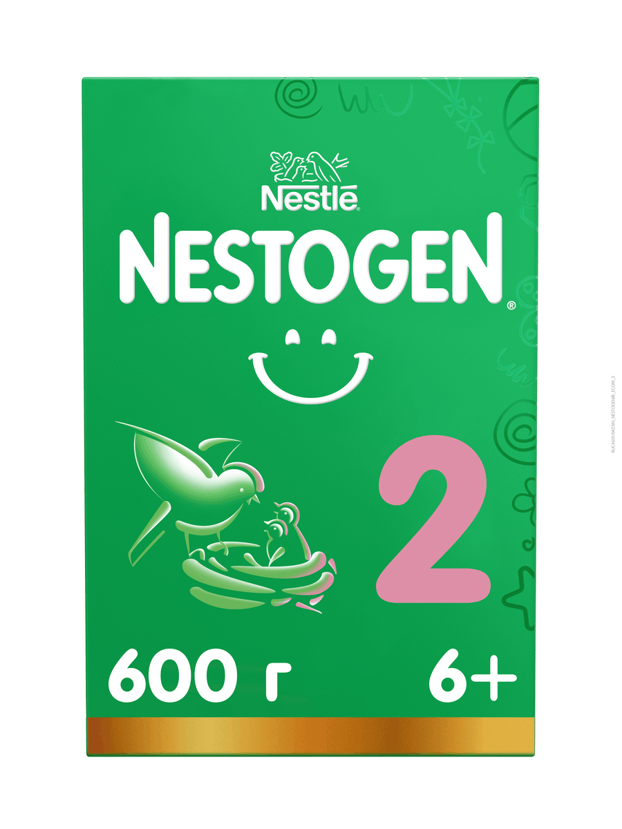 Молочная смесь Nestogen 2, с 6 месяцев, 600 г