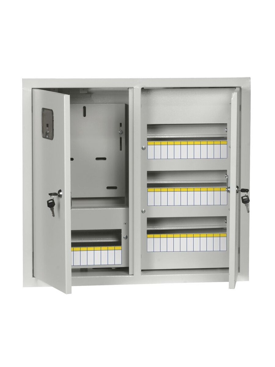 Корпус ЩУРв-3/48 TITAN 550х610х165мм IP31 метал. IEK MKM35-V-48-31-ZO