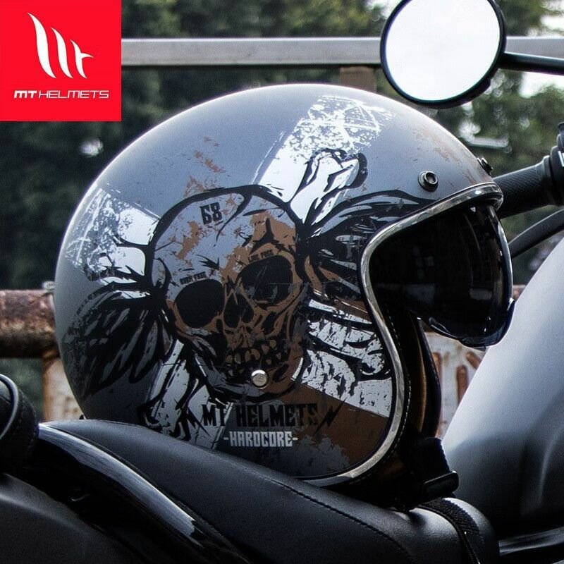 MT HELMETS Мотошлем, цвет: темно-серый, размер: XXXL