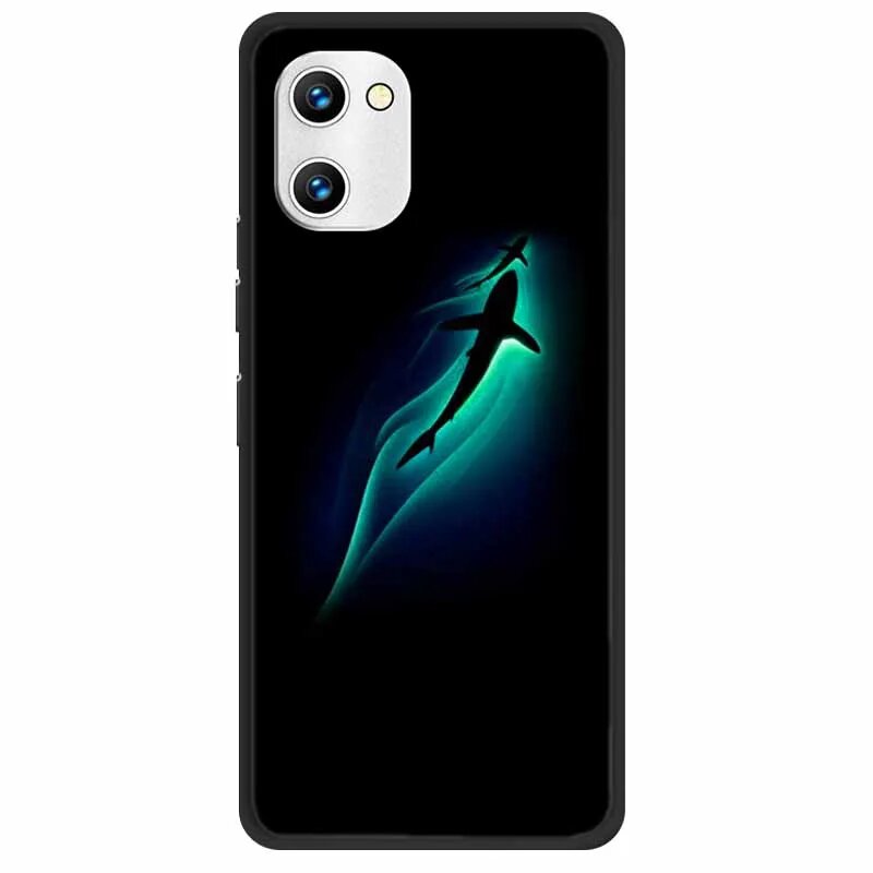 Чехол для телефона Umidigi C1 Max / C1 / C2, мягкий окрашенный мультяшный силиконовый чехол из ТПУ для Umidigi C2 C1Max C1, милая сумка для телефона