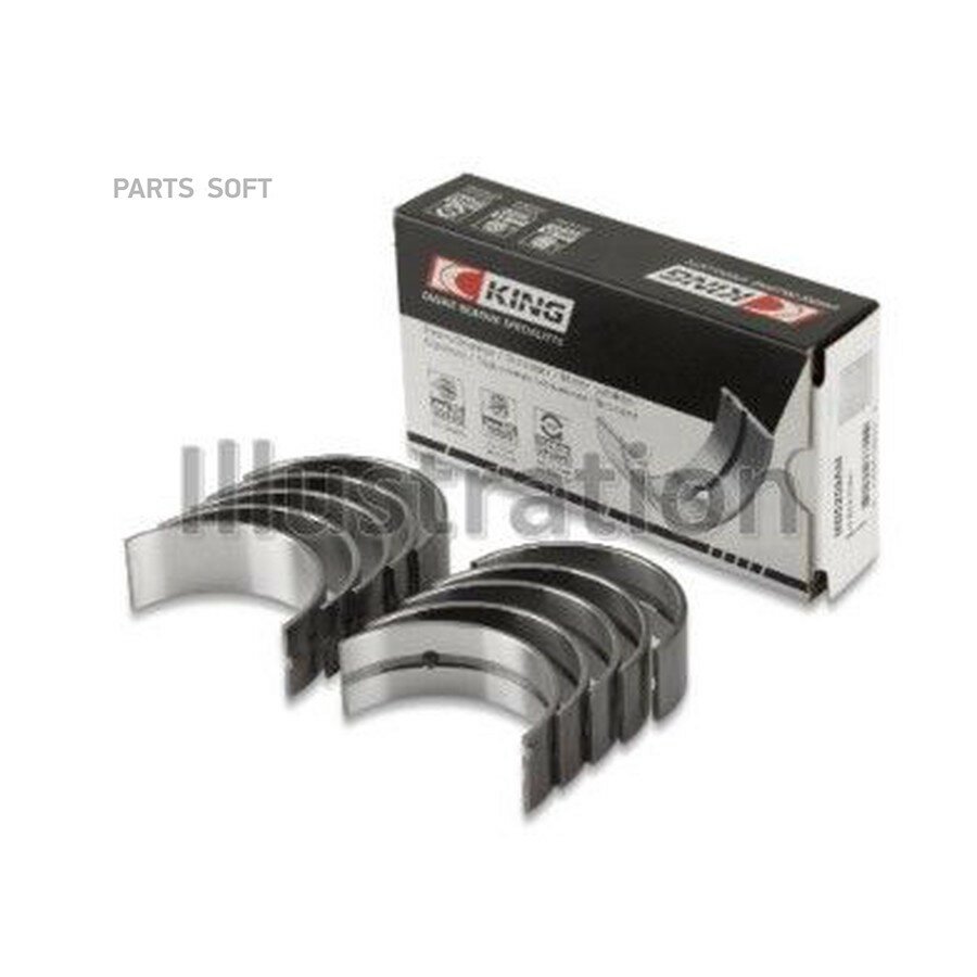 KING-BEARINGS MB5566AM0.5 Вкладыши коренные комплект 0.50