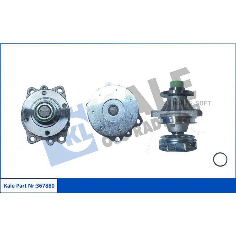 KALE 367880 Насос водяной для а/м BMW 3 (E36) (90-) 5 (E34) (89-) 2.0i/2.5i