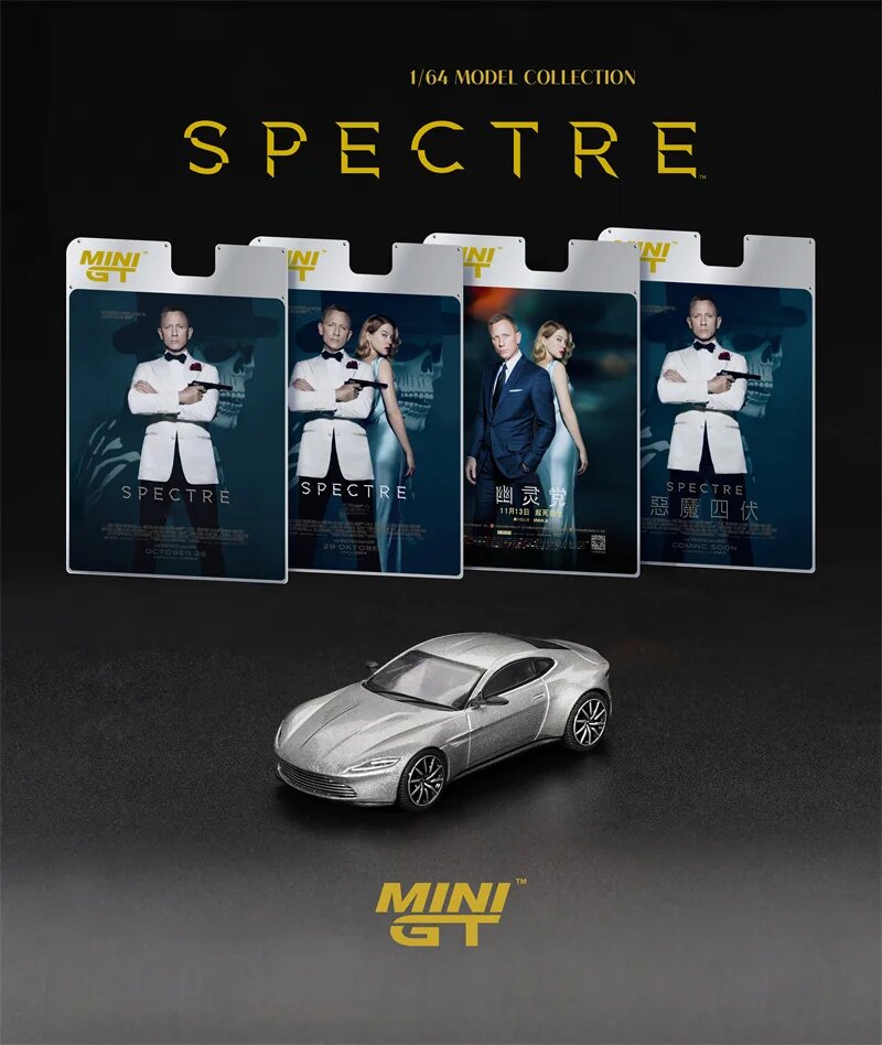 MINI GT 1:64 R33 Kaido Works ADVAN DB10 "Spectre" Corvette Z06 GT3. R #13 AWA 2025 IMSA Daytona 24 Hrs diecast model car