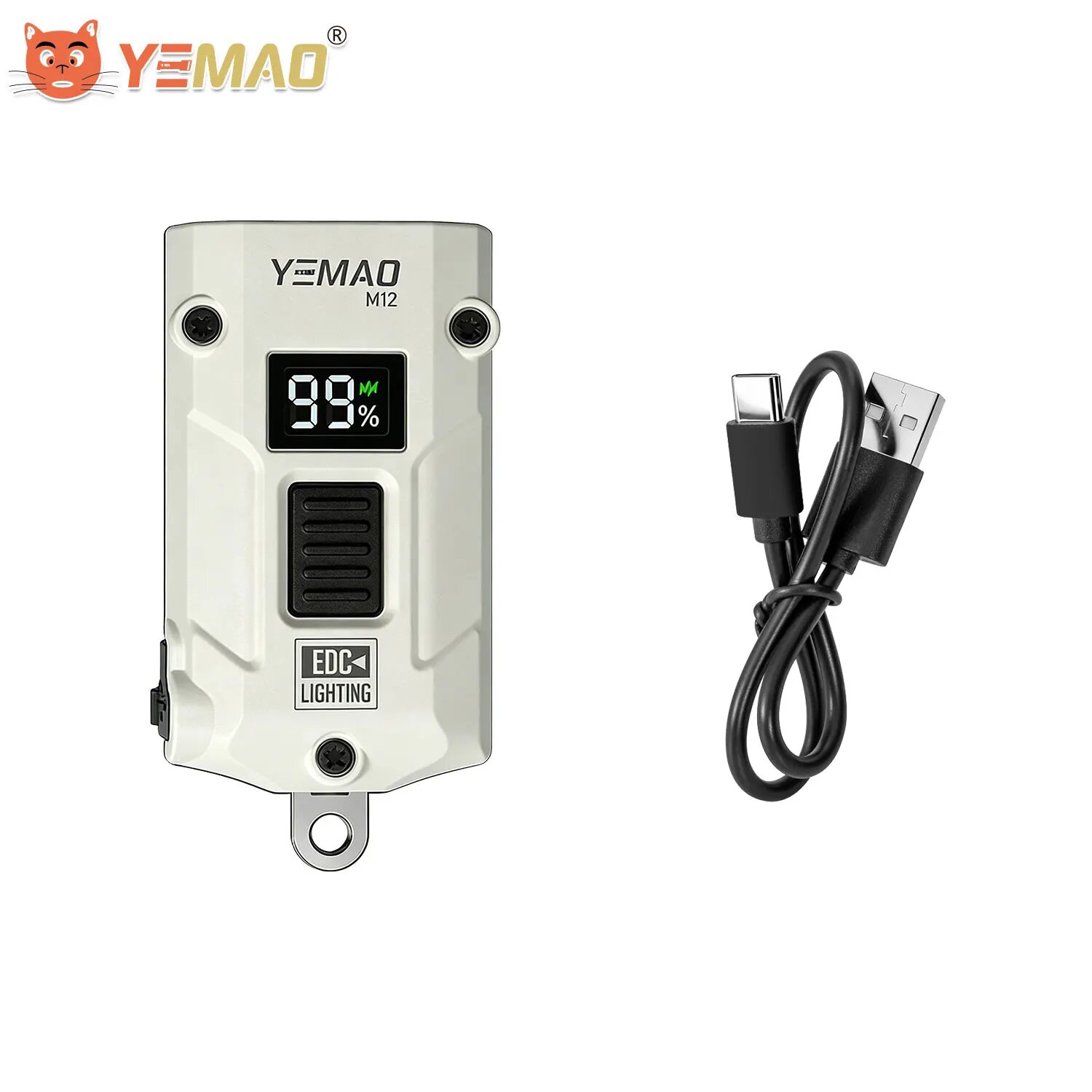 YEMAO M12 карманный фонарик 300 люмен