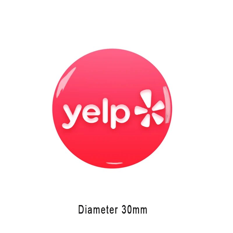 Эпоксидная NFC наклейка MochuaRFID Ntag213 Yelp