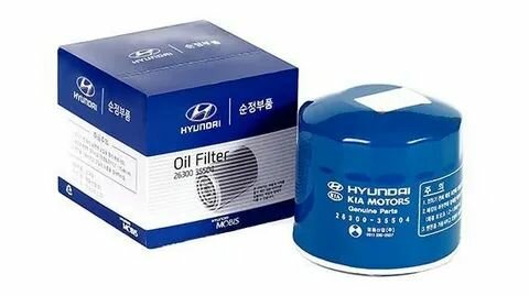 Фильтр масляный HYUNDAI, KIA 26300-35504