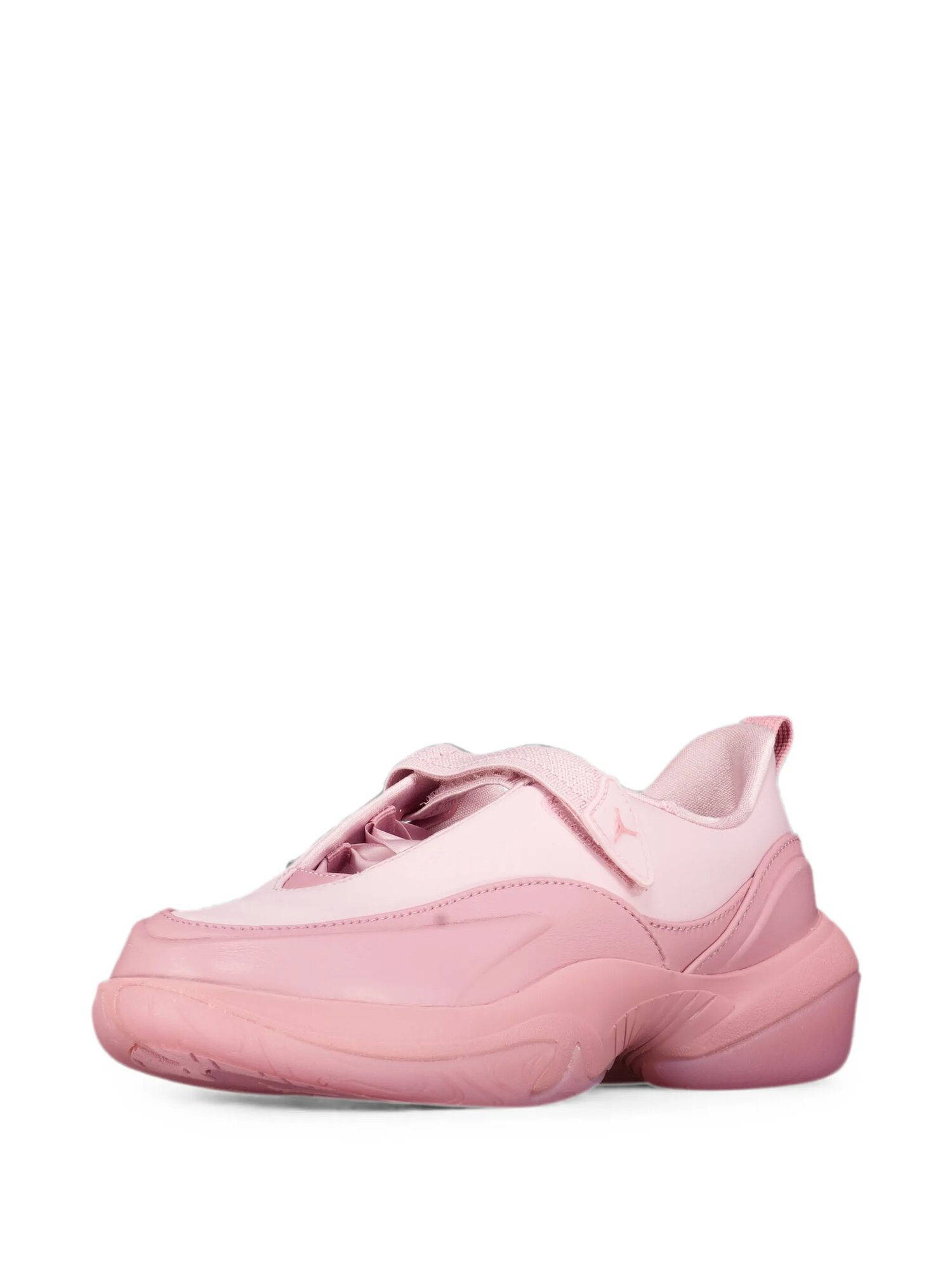 Кроссовки Jordan Pointe chunky-sole touch-strap sneakers, размер 5 US, pink — фото 1
