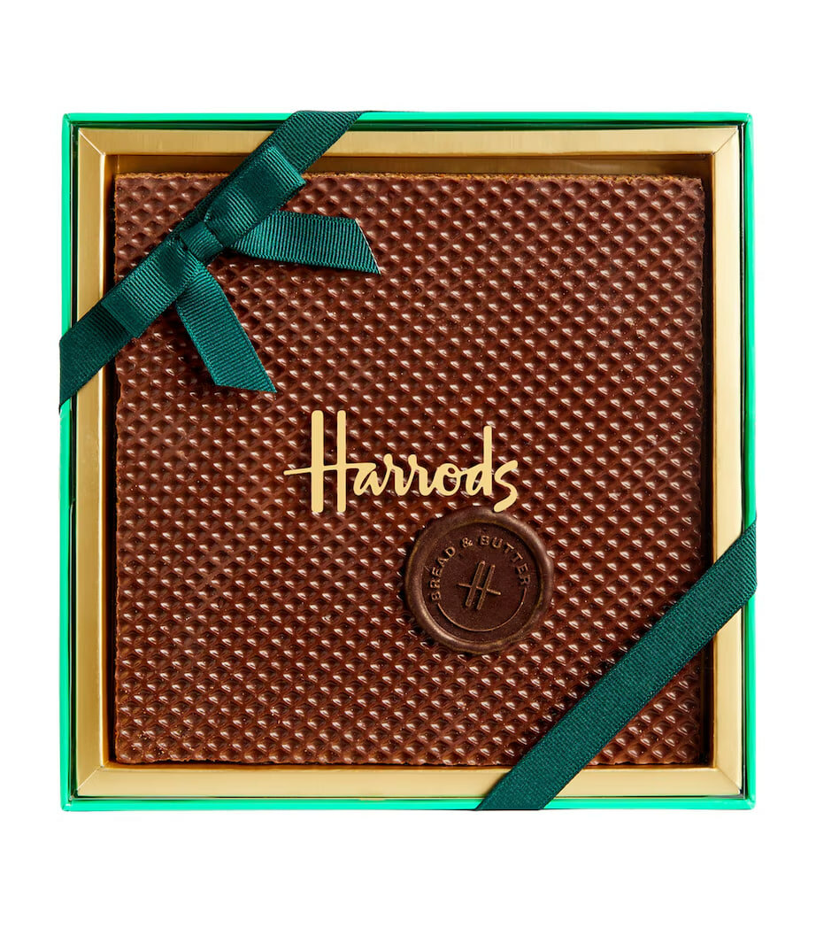 Harrods Плитка молочного шоколада Milk Chocolate Bread and Butter Slab 260г