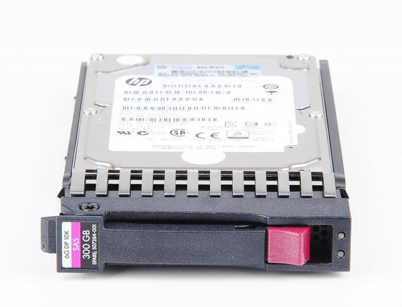 Жесткий диск HP 300Gb (U300/10000/64Mb) SAS DP 12G 2,5" Hot-Plug