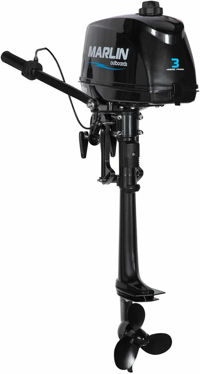 Лодочный мотор MARLIN MP 3 AMHS, бензиновый, 2-х тактный, 3 л. с.