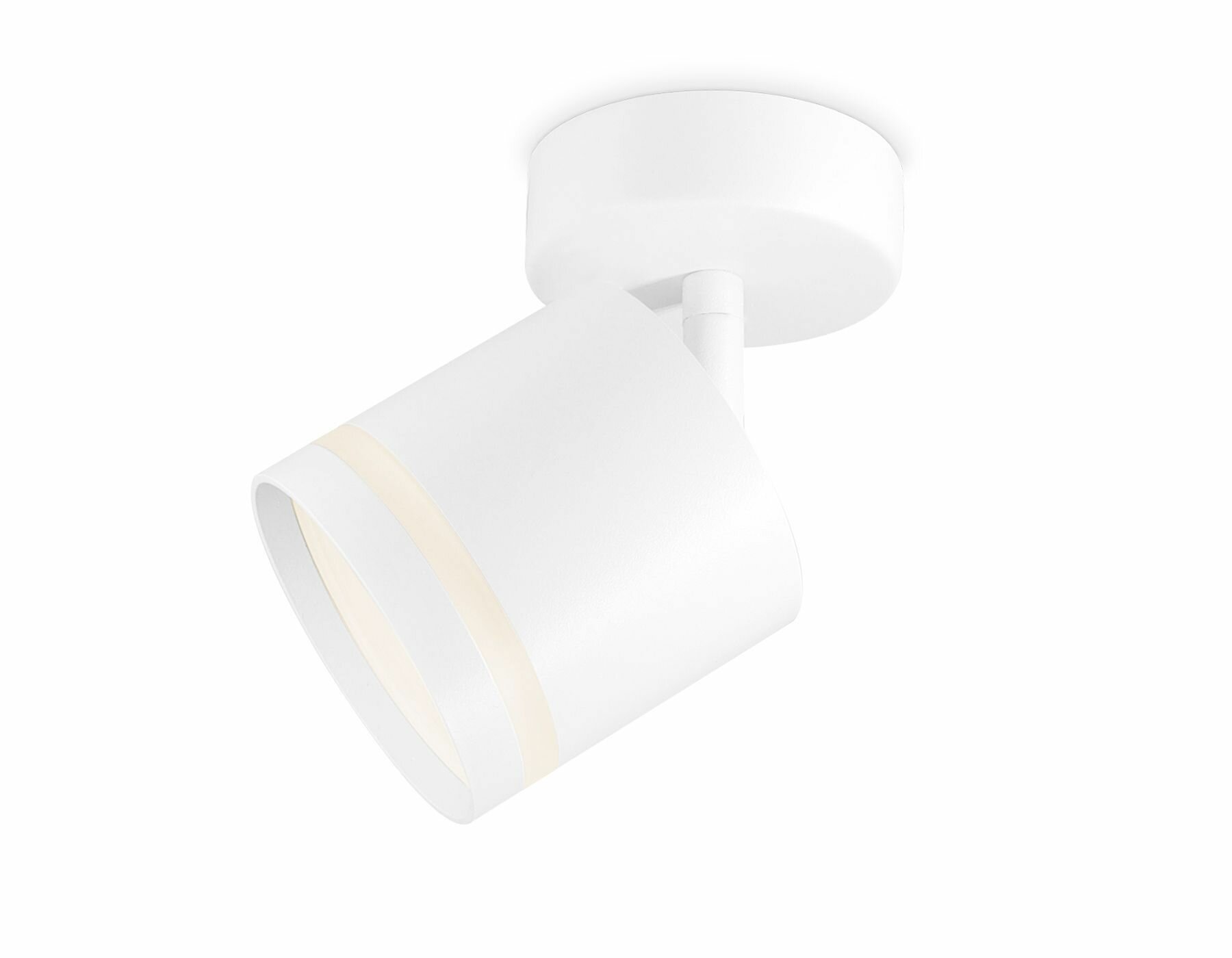 Накладной поворотный спот, GX53 max 12W 82*80*150, белый