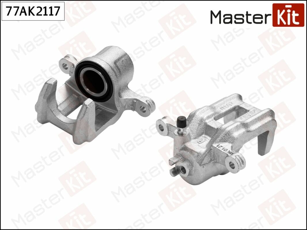 Тормозной суппорт зад. прав. Honda CR-V II RD 2001 - 2007, SHUTTLE RA 1994 - 1998, ACCORD VII 2003 - 2008 MasterKit арт. 77AK2117