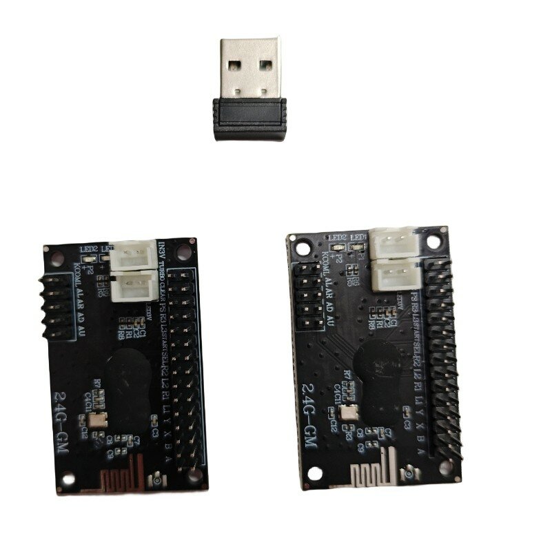 2.4G беспроводной приемник для игровых систем, серый для ПК и Android, отдельно