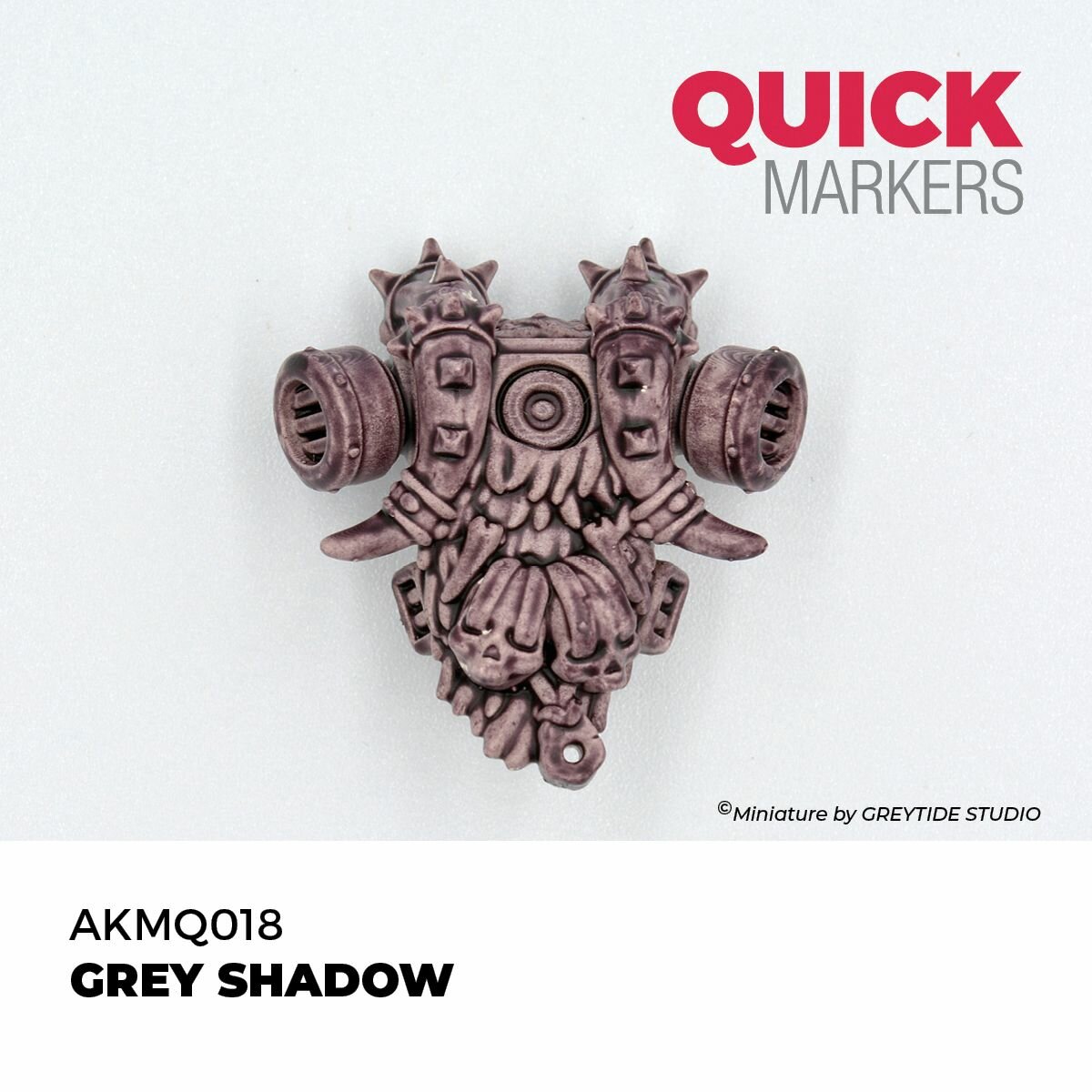 Маркер-кисть AK Grey Shadow - Quick Marker — фото 1