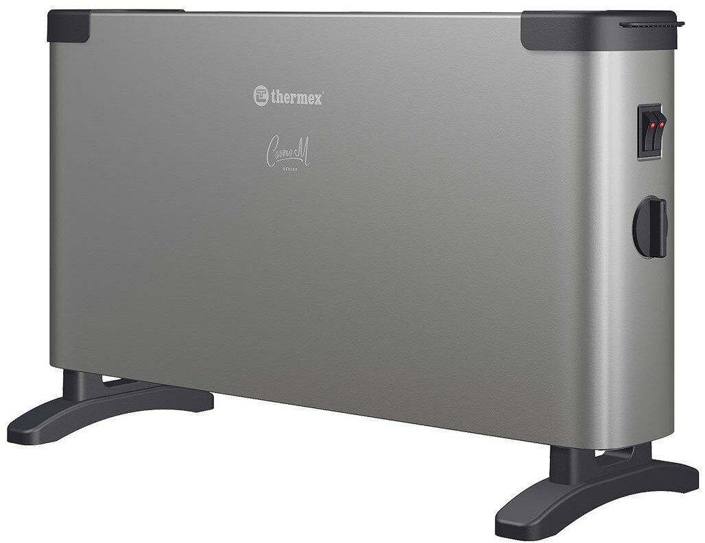 Конвектор электрический Thermex Cosmo 2000M, 2 кВт, до 25 м2, серый
