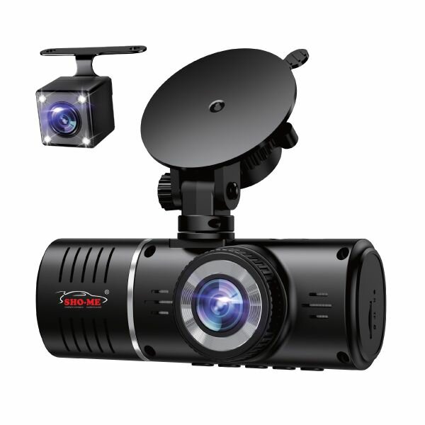 Sho-Me FHD 375 Видеорегистратор с тремя камерами