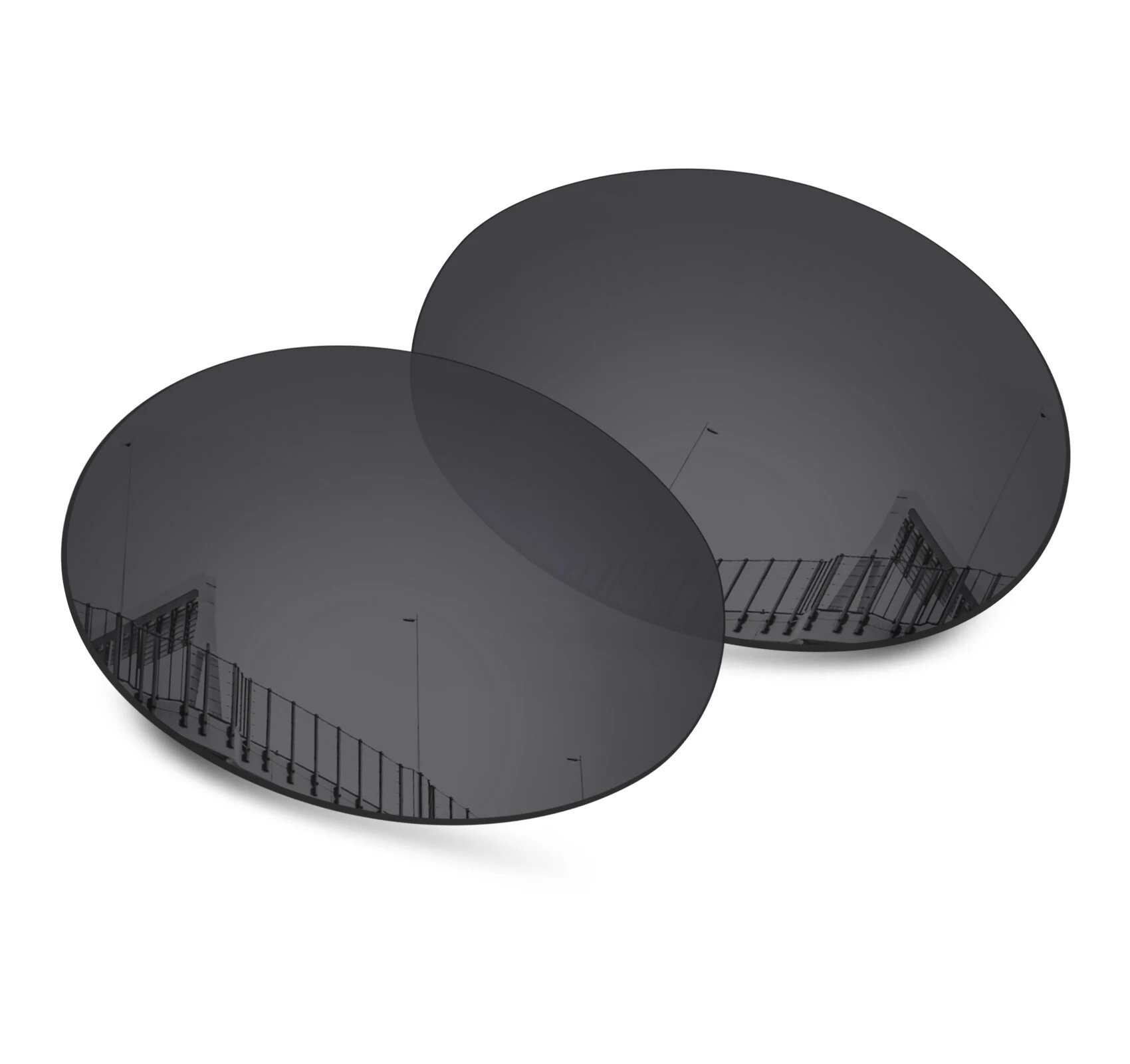 DROGO Поляризованные линзы для Oakley Eye Jacket Redux Black, Черный
