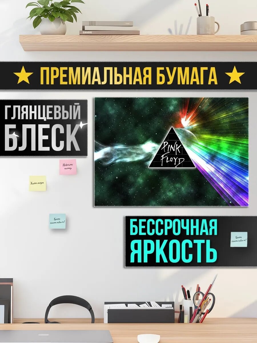 Плакат постер Pink Floyd Prism — фото 1
