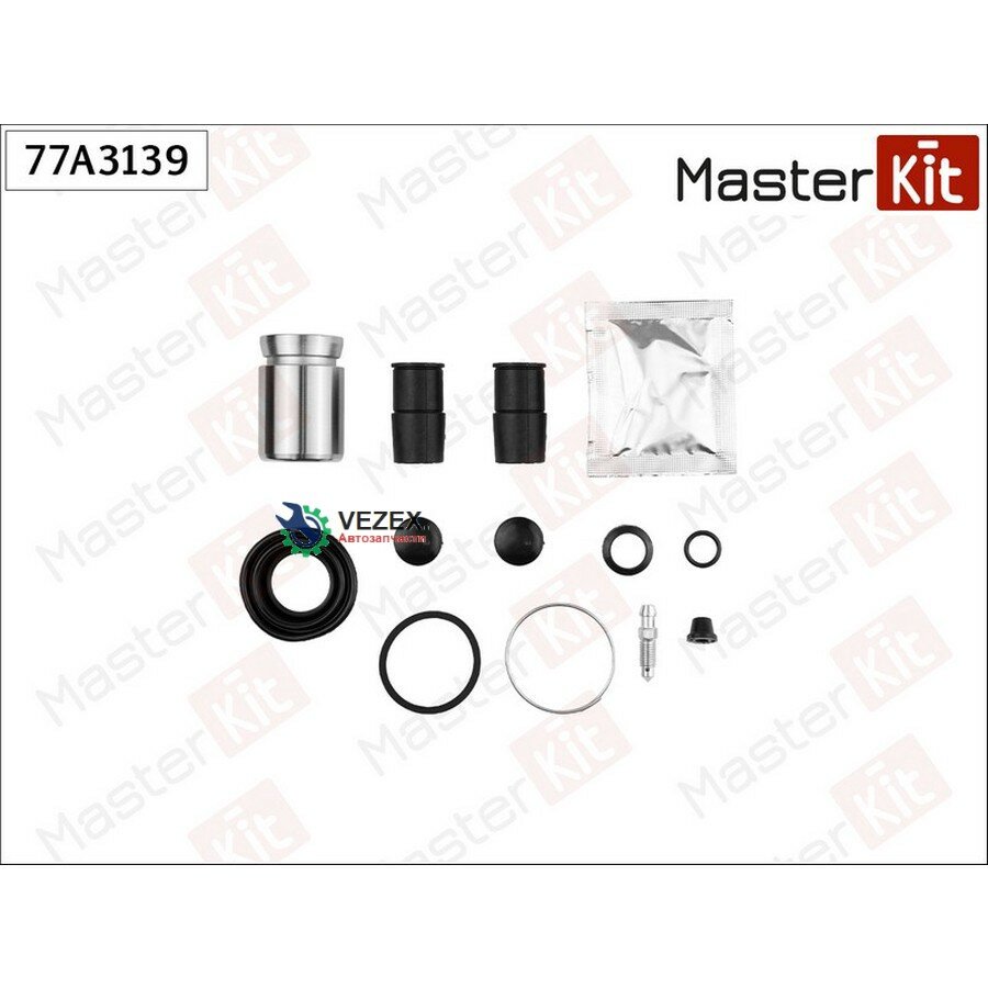 MASTERKIT 77A3139 Ремкомплект тормозного суппорта + поршень BMW 6 E24 76 -88, 7 E23 77 -86 77A3139