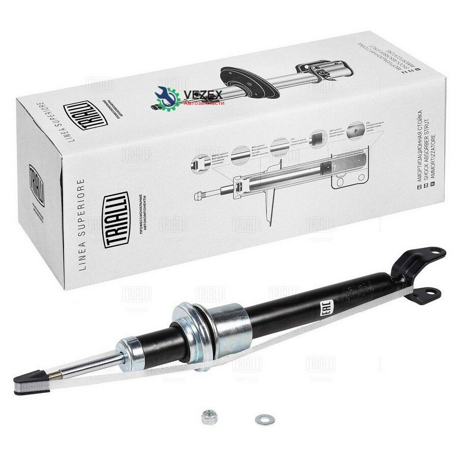 TRIALLI AG15059 Амортизатор для а/м Mercedes E (W211) (02-) (стойка) пер. газ. (AG 15059)