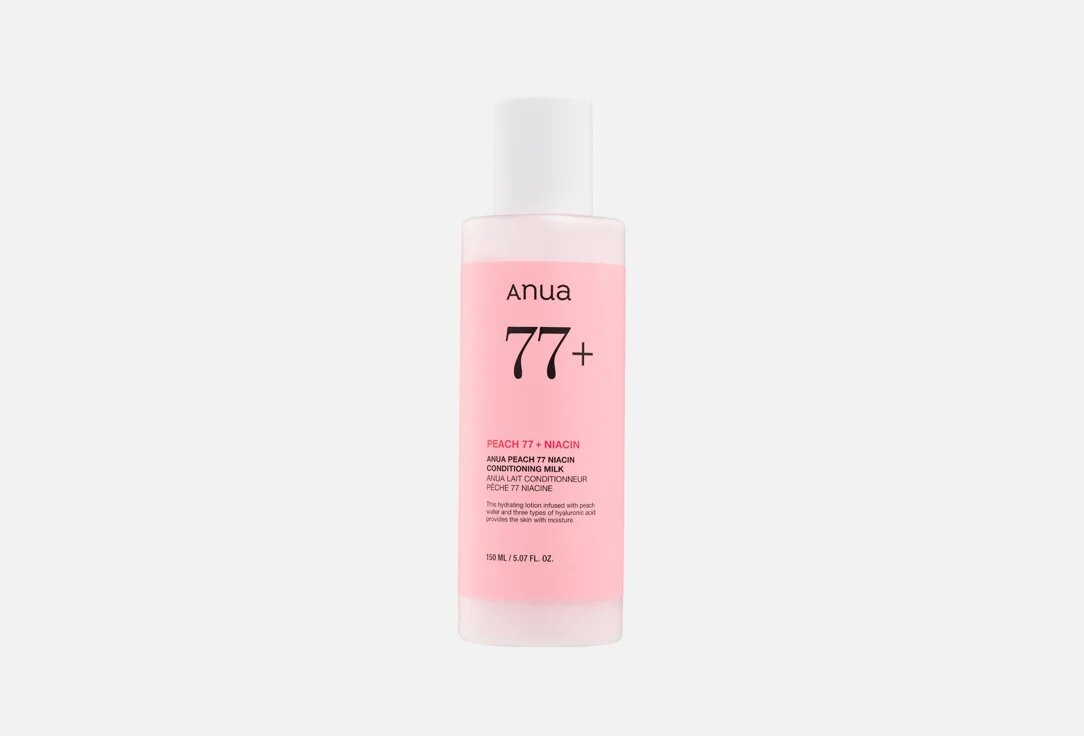 ANUA PEACH 77% NIACIN Смягчающее молочко-эмульсия для лица 150мл