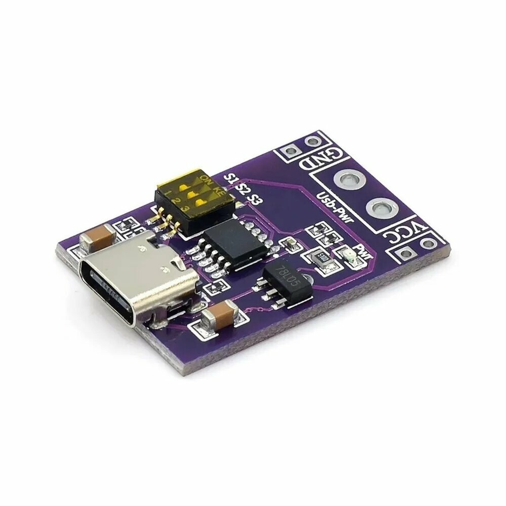 (T I N M) 1 Шт Type-C PD2.0 PD3.0 К DC Поддельный Триггер Быстрой Зарядки