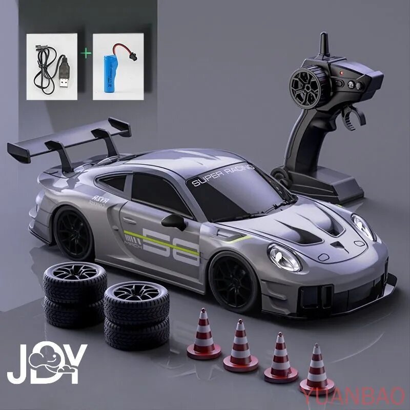 Радиоуправляемая модель Porsche 911 GT2 RS Clubsport 25 серый