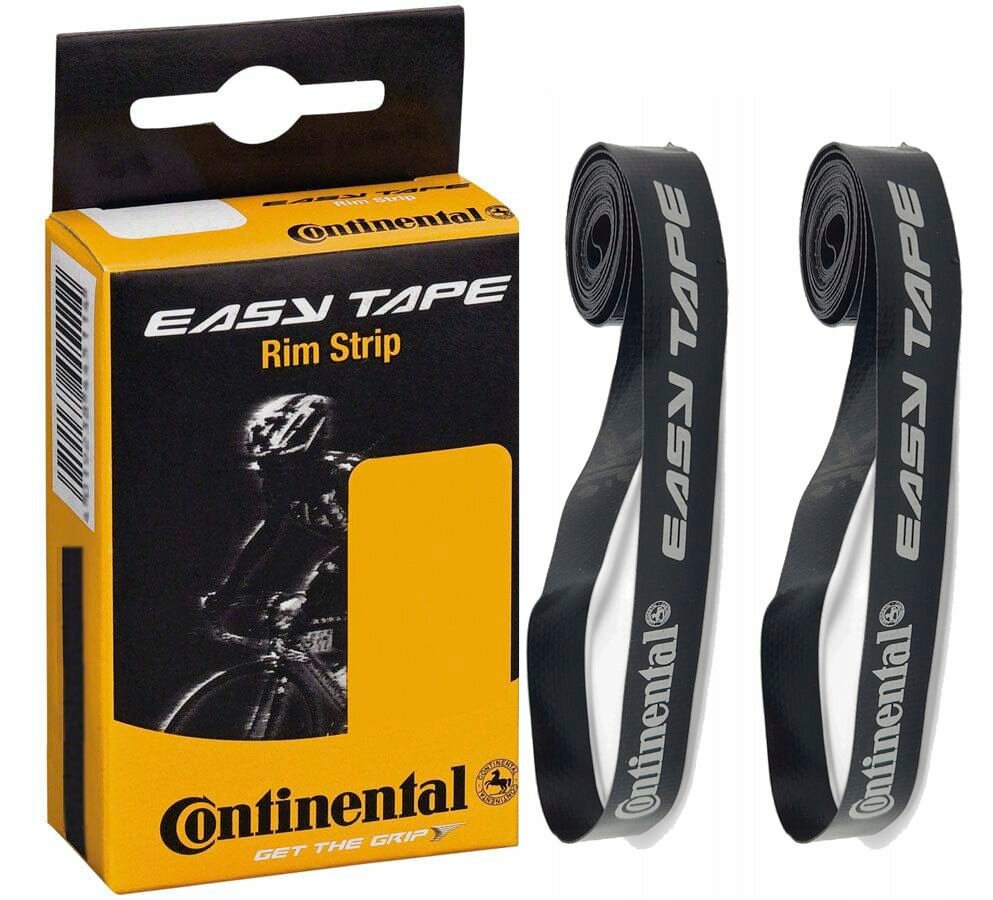 Лента ободная для велосипеда 27.5 ширина 22 мм CONTINENTAL EasyTape до 8бар. 2 штуки