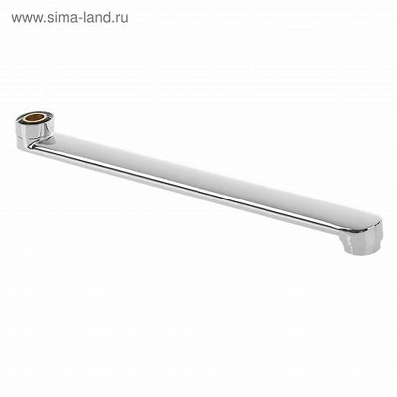 Гусак для шарового смесителя, 20 см, L-нос