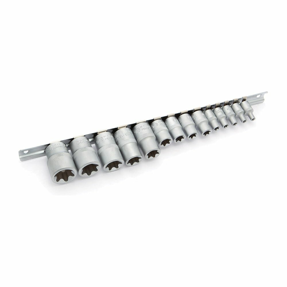 Набор головок TORX 14 предметов 1/4, 3/8, 1/2 ДТ/20 Дело Техники 623714