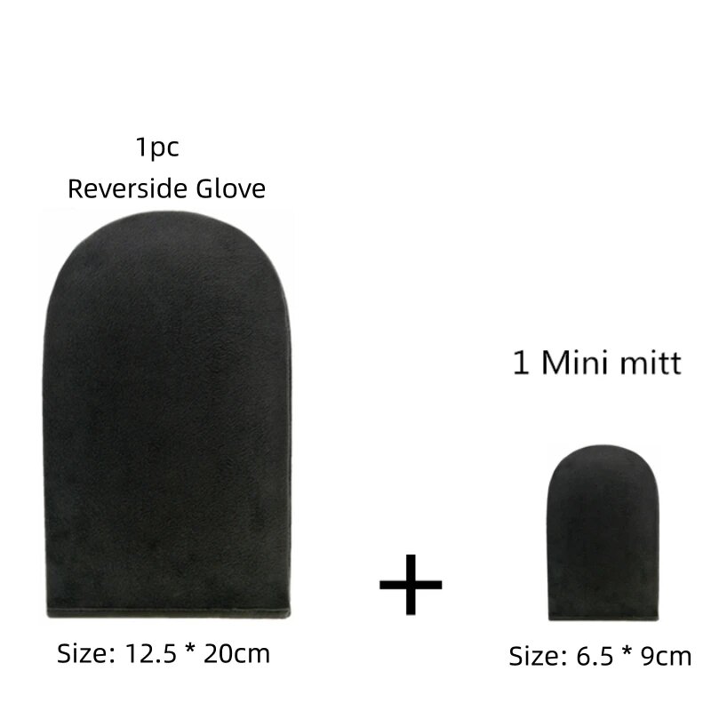 Перчатка для автозагара и мини-перчатка, 1pc of each