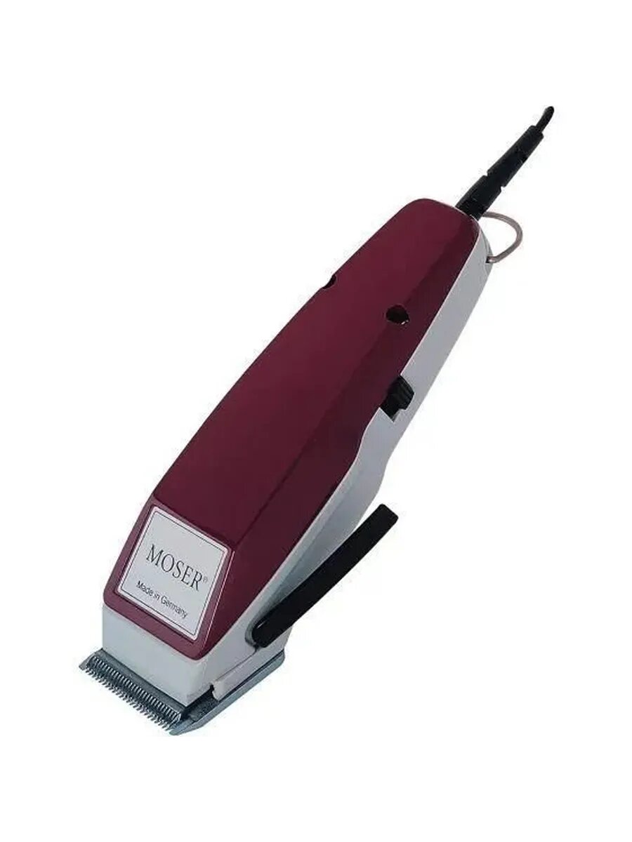 Машинка для стрижки MOSER Profiline 1400-0291, вибрационный мотор, 6 настроек длины, красная