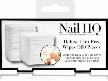 Салфетки очищающие Nail HQ Deluxe Lint Free Wipes, 300 шт.