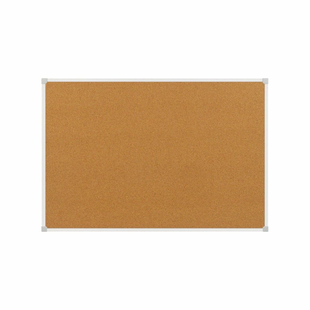 Пробковая доска Attache 60х90, алюминиевая рама 107969