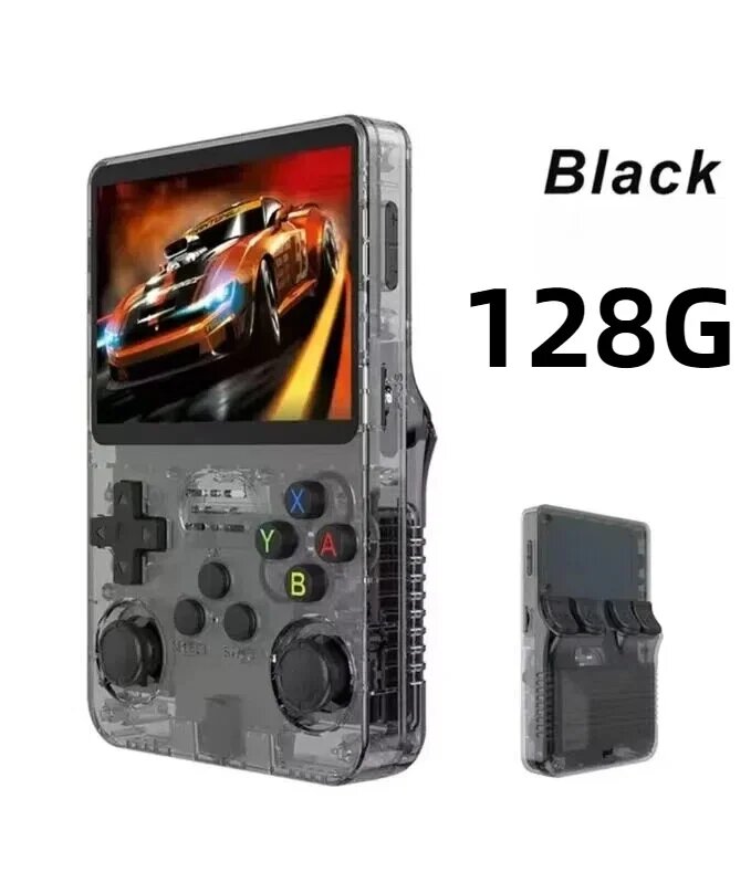 Портативная игровая консоль R36S 128GB Black