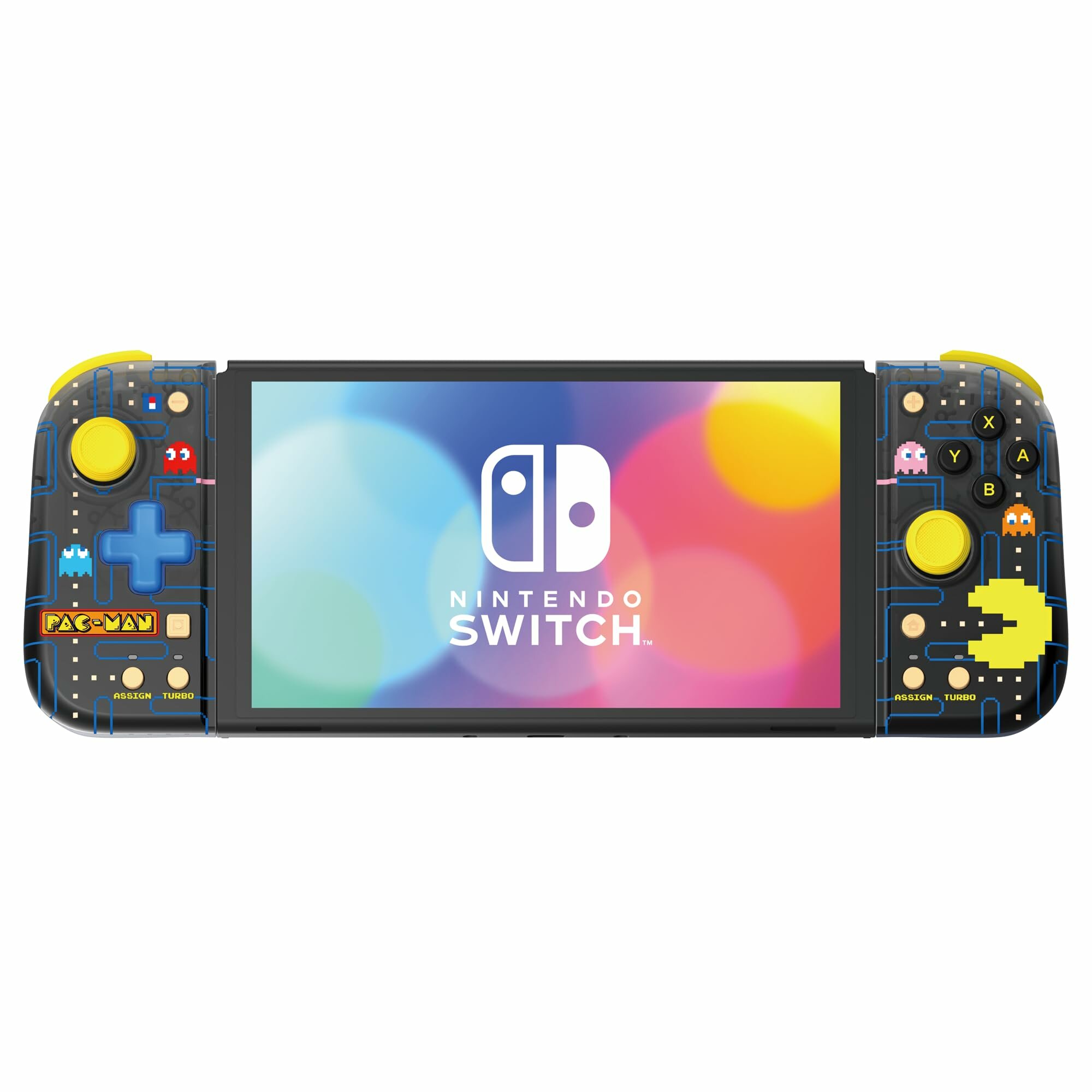 Контроллеры Hori Split Pad Compact (PAC-MAN) для Nintendo Switch (NSW-417U)