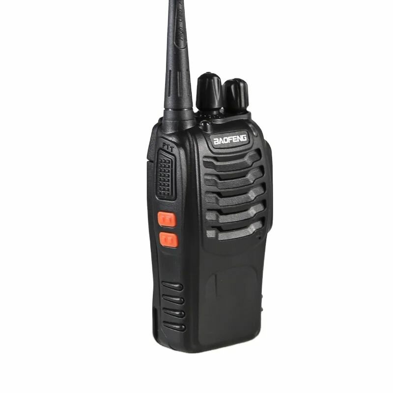 Рация Baofeng BF-888S, черный, радиус действия 5 км, время работы 12 ч