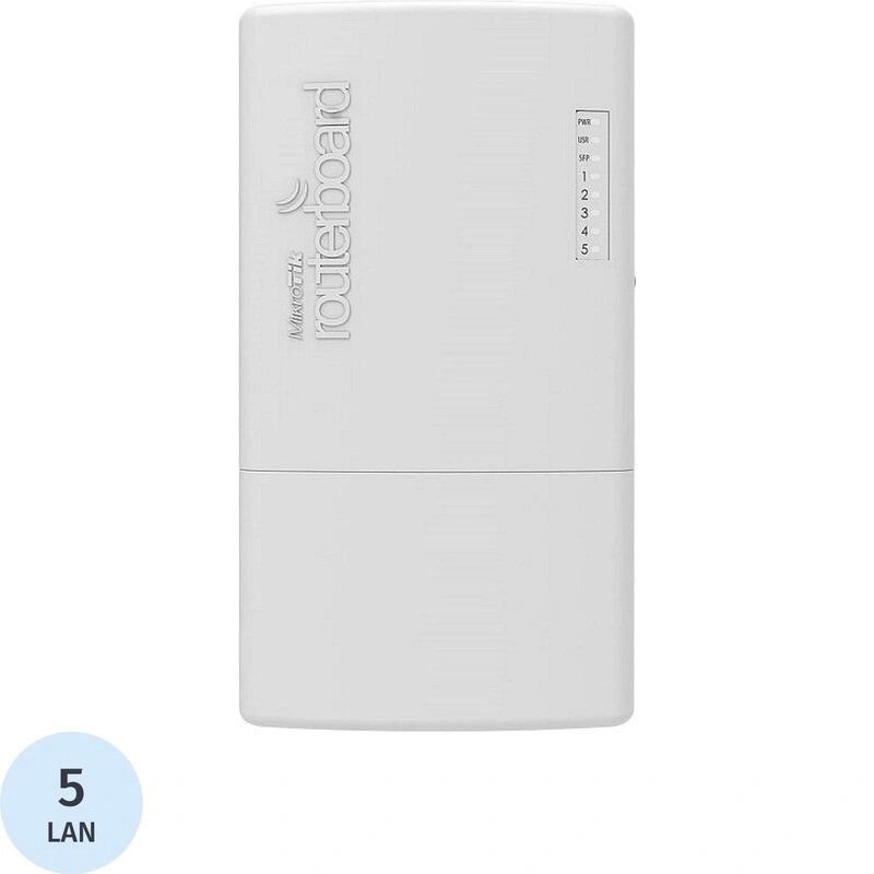Маршрутизатор MikroTik PowerBox Pro (RB960PGS-PB) 800MHz, 128MB, 5xGig LAN
