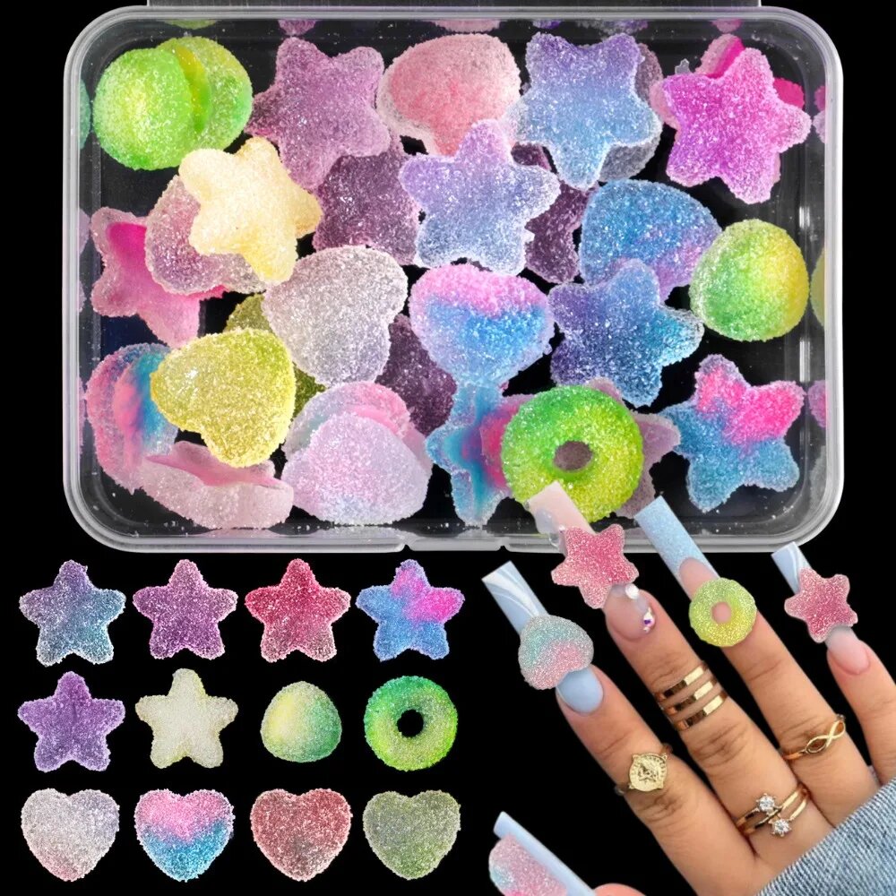 Набор украшений для ногтей 3D Resin G