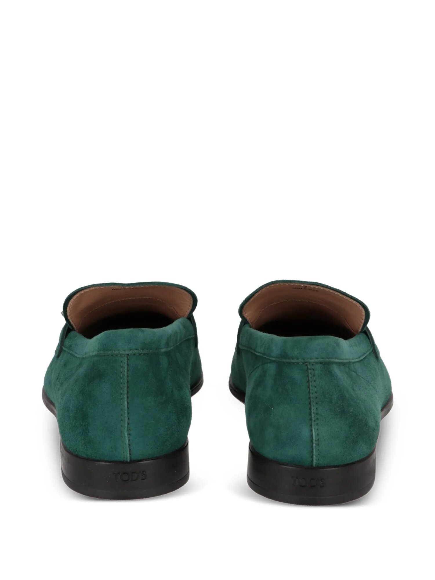 Лоферы Tod's T Timeless suede loafers, размер 7.5, green — фото 1
