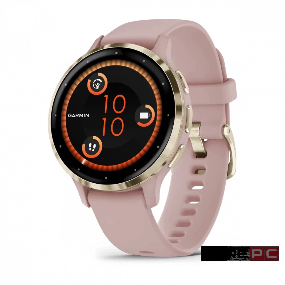Смарт-часы Garmin Venu 3s Soft Gold Dust/Rose (010-02785-03)