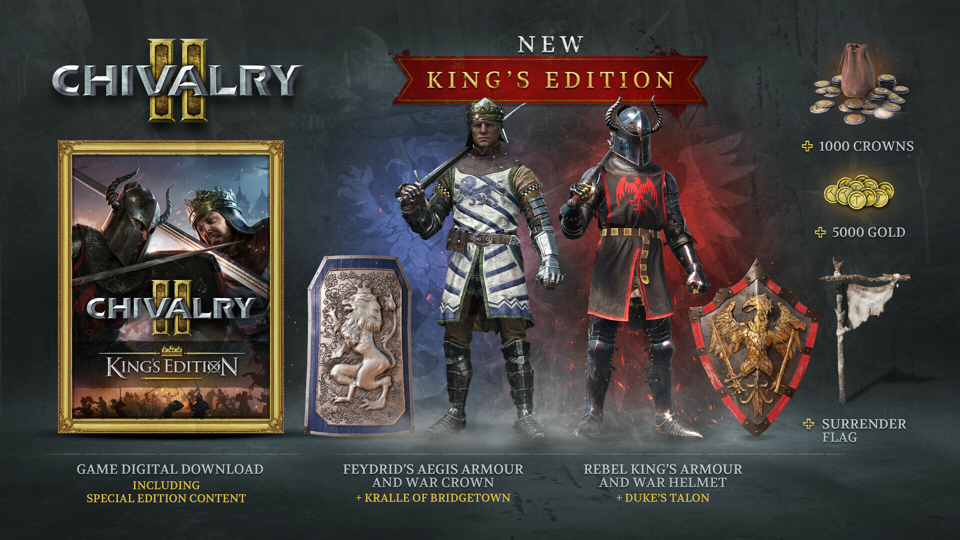 Chivalry 2 King's Edition Content DLC, Все страны (Кроме РФ и СНГ) — фото 1